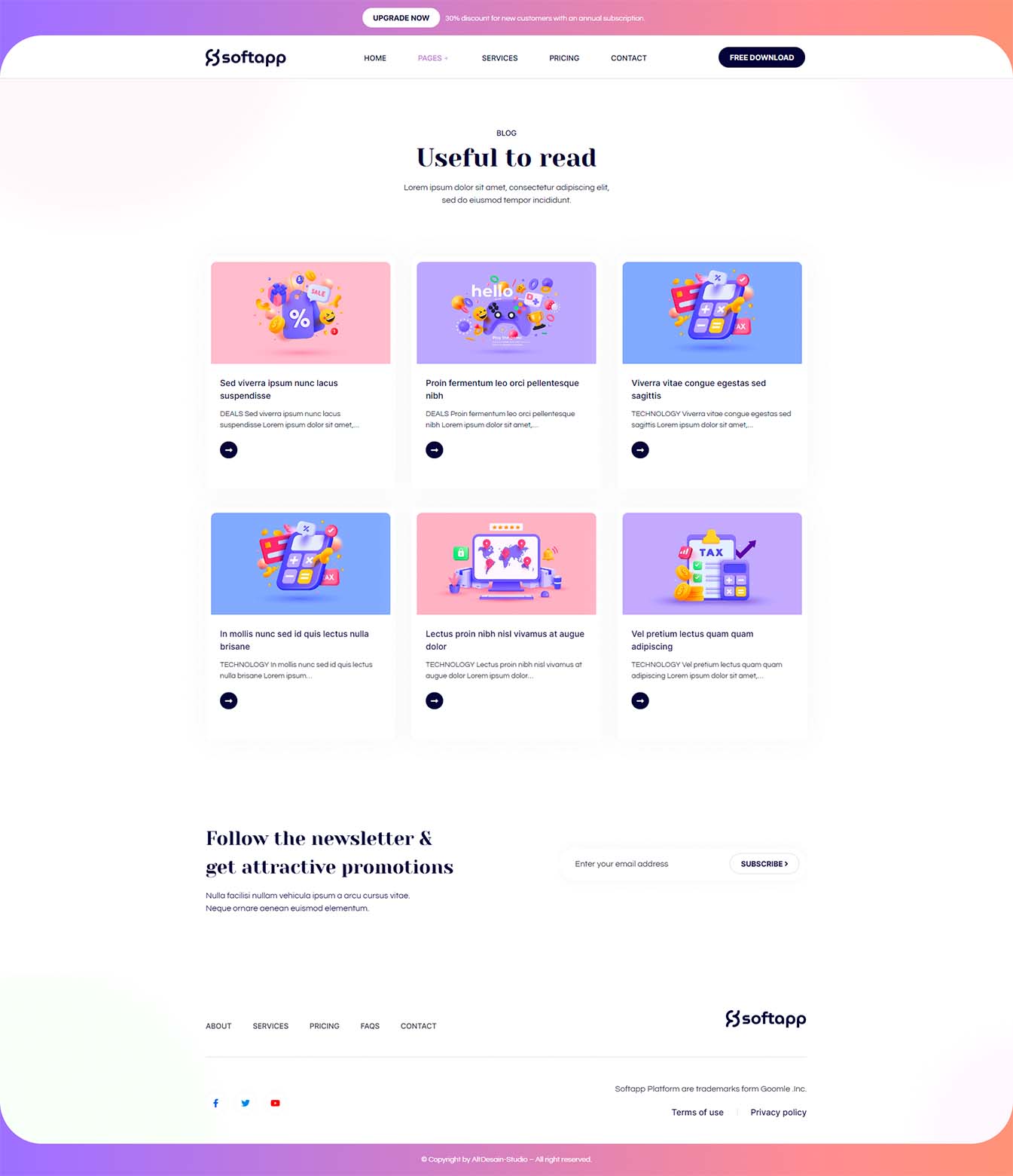 Softapp - Software & SaaS Elementor Template Kit by Alt-Desain | ThemeForest